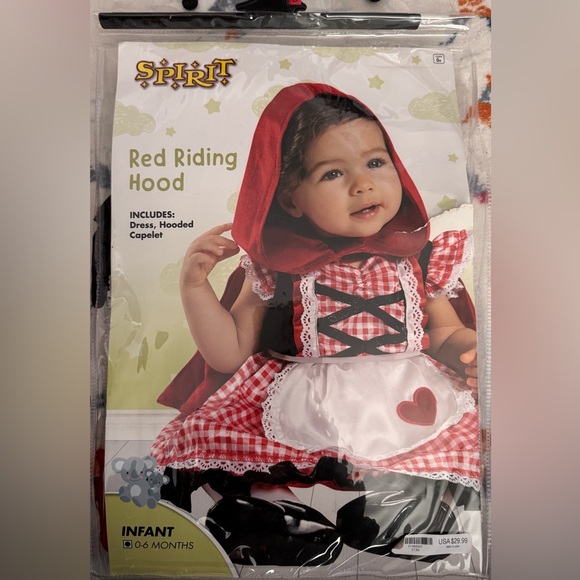 Spirit | Costumes | Spirit Red Riding Hood Infant Costume | Poshmark